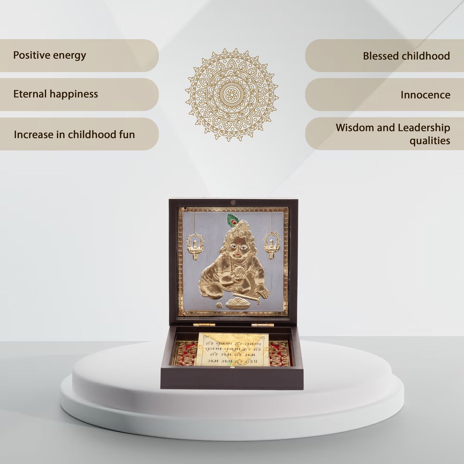 Balkrishna Divine Pooja Boxes For Home & Gift - Idolkart
