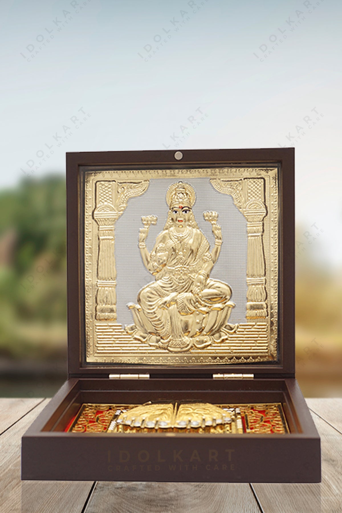 LaxmiJi Divine Pooja Boxes | Pocket Temple | Diwali Gifting | Pooja Bo