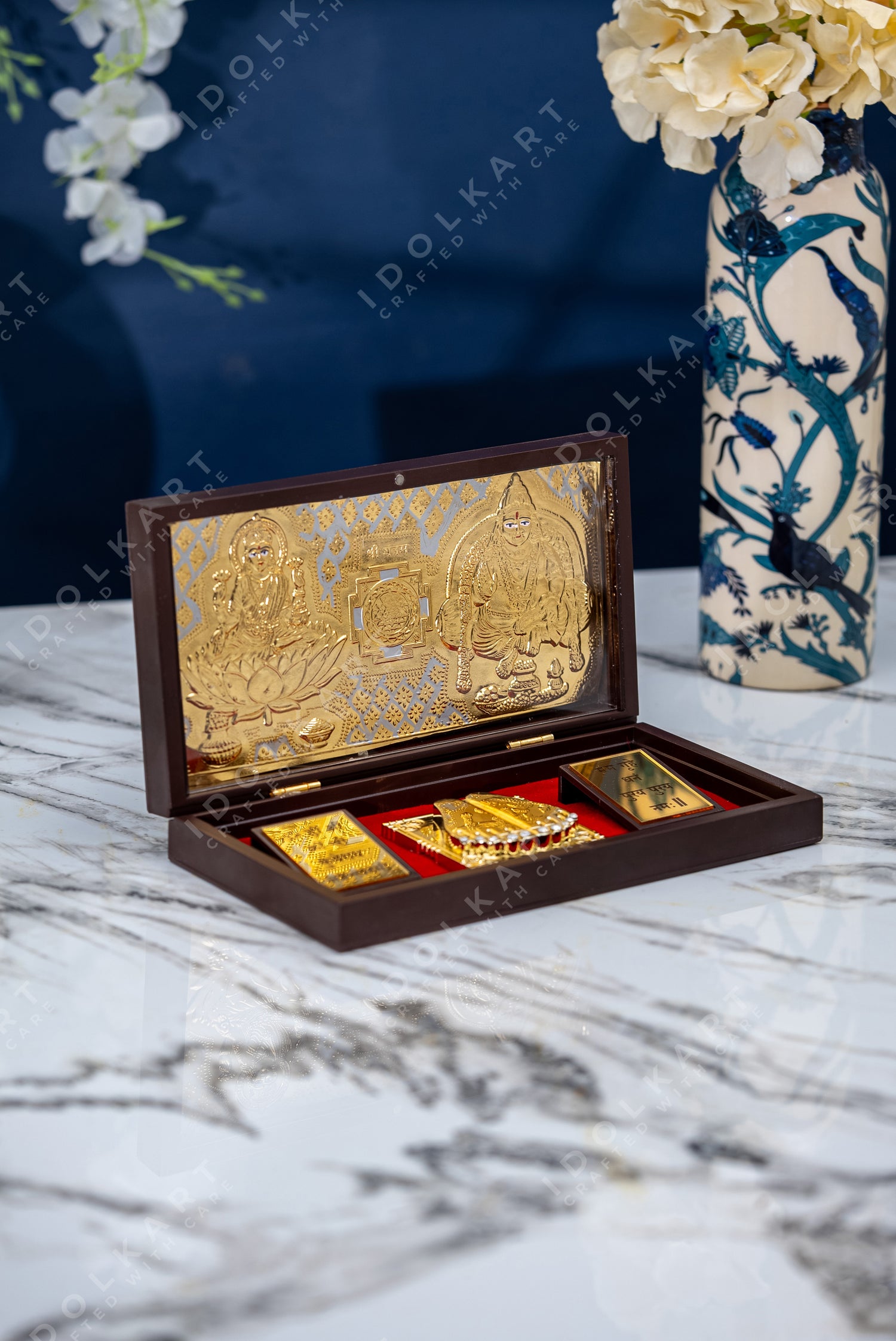 Laxmi - Kuber Divine Pooja Box For Puja & Diwali Gift - Idolkart